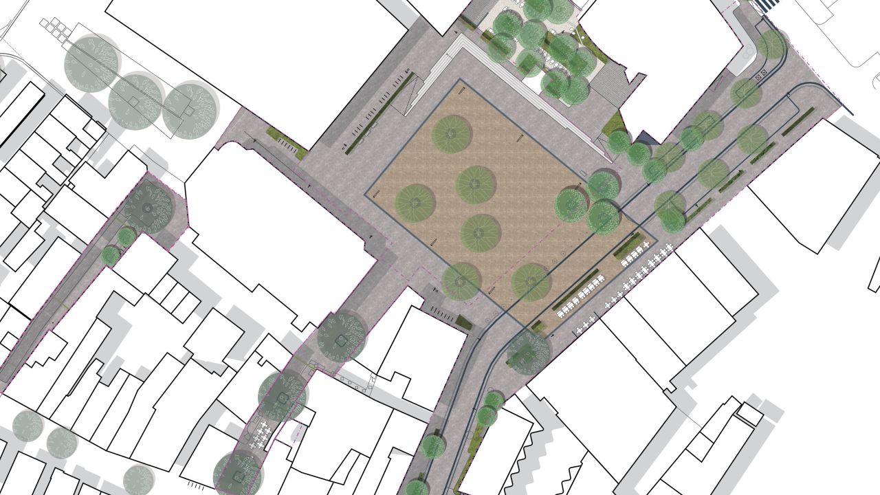 Centrumplan Bodegraven - ARCADIS Landscape Architecture